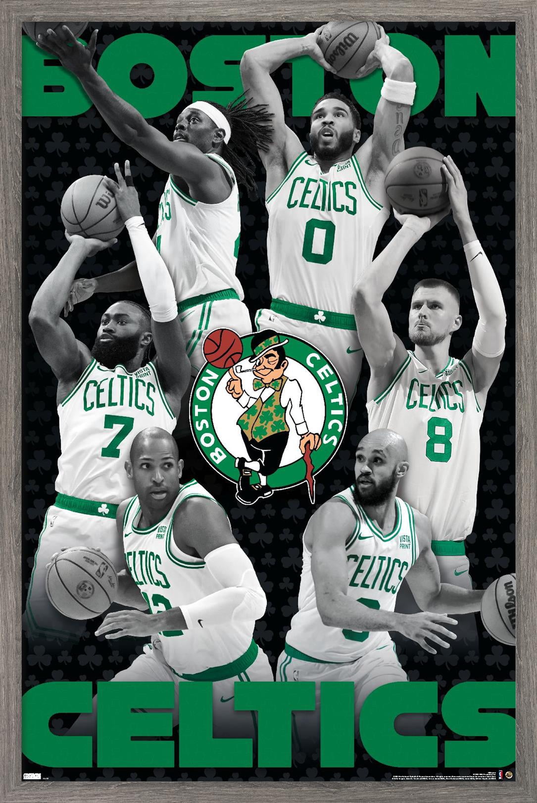 NBA Boston Celtics - Team 24 Wall Poster, 22.375" x 34" Framed ...