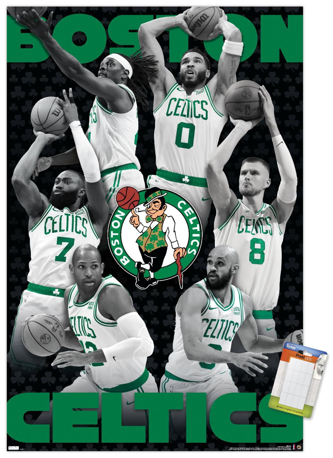 NBA Boston Celtics - Team 24 Wall Poster, 22.375" x 34" - Walmart.com