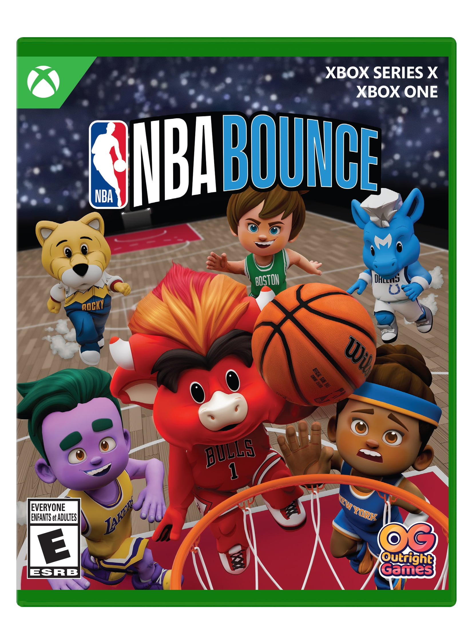Outright Games, NBA Bounce, Xbox Series X, Includes 30 NBA Teams ...