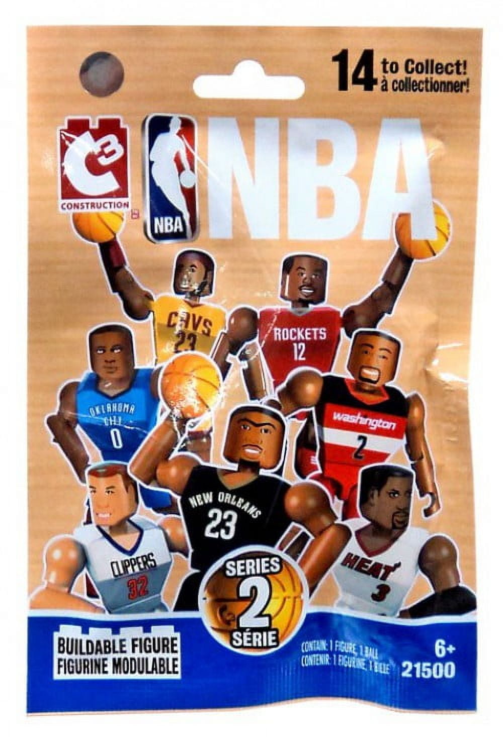 The Bridge Direct NBA C3 Construction Series 2 Buildable Mystery Pack ...