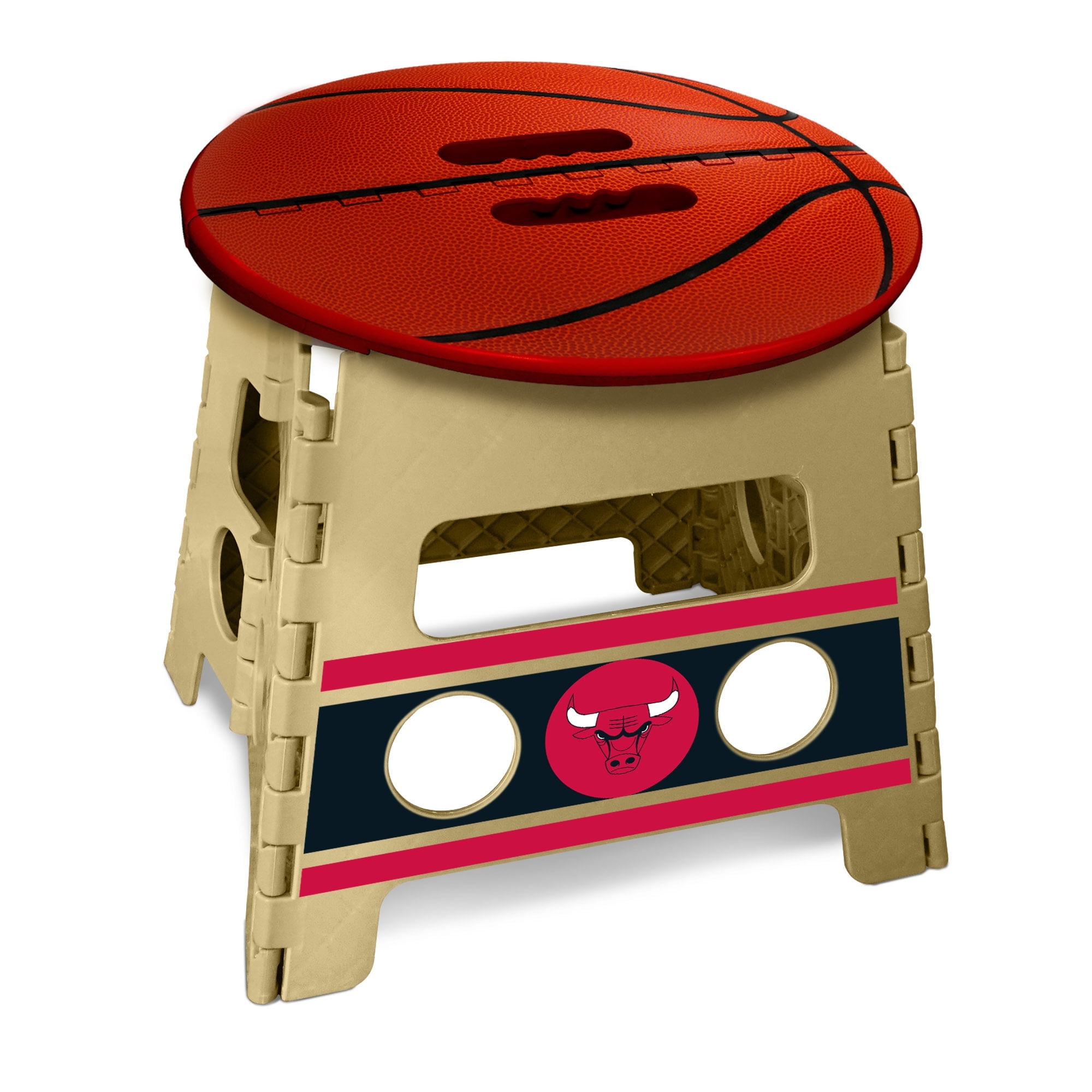 NBA - Chicago Bulls Folding Step Stool 14"x13" - Walmart.com