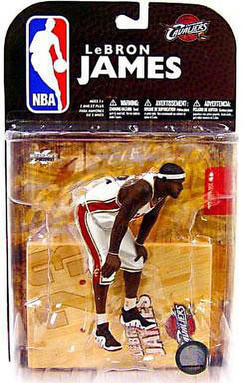 NBA Cleveland Cavaliers #23 Lebron James Action Figure McFarlane 2008 ...