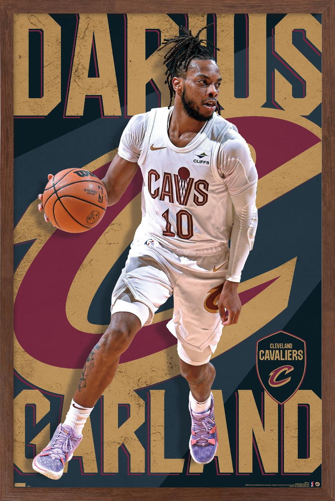 NBA Cleveland Cavaliers - Darius Garland 23 Wall Poster, 14.725" x 22. ...