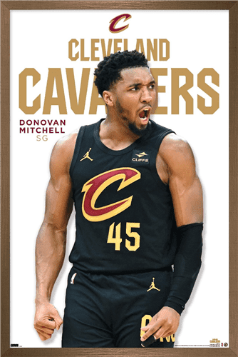 NBA Cleveland Cavaliers - Donovan Mitchell Feature Series 23 Wall ...