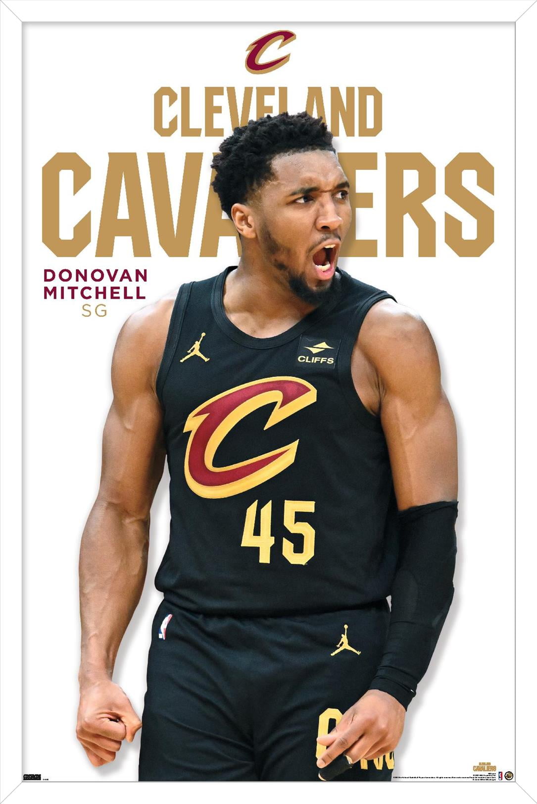NBA Cleveland Cavaliers - Donovan Mitchell Feature Series 23 Wall ...