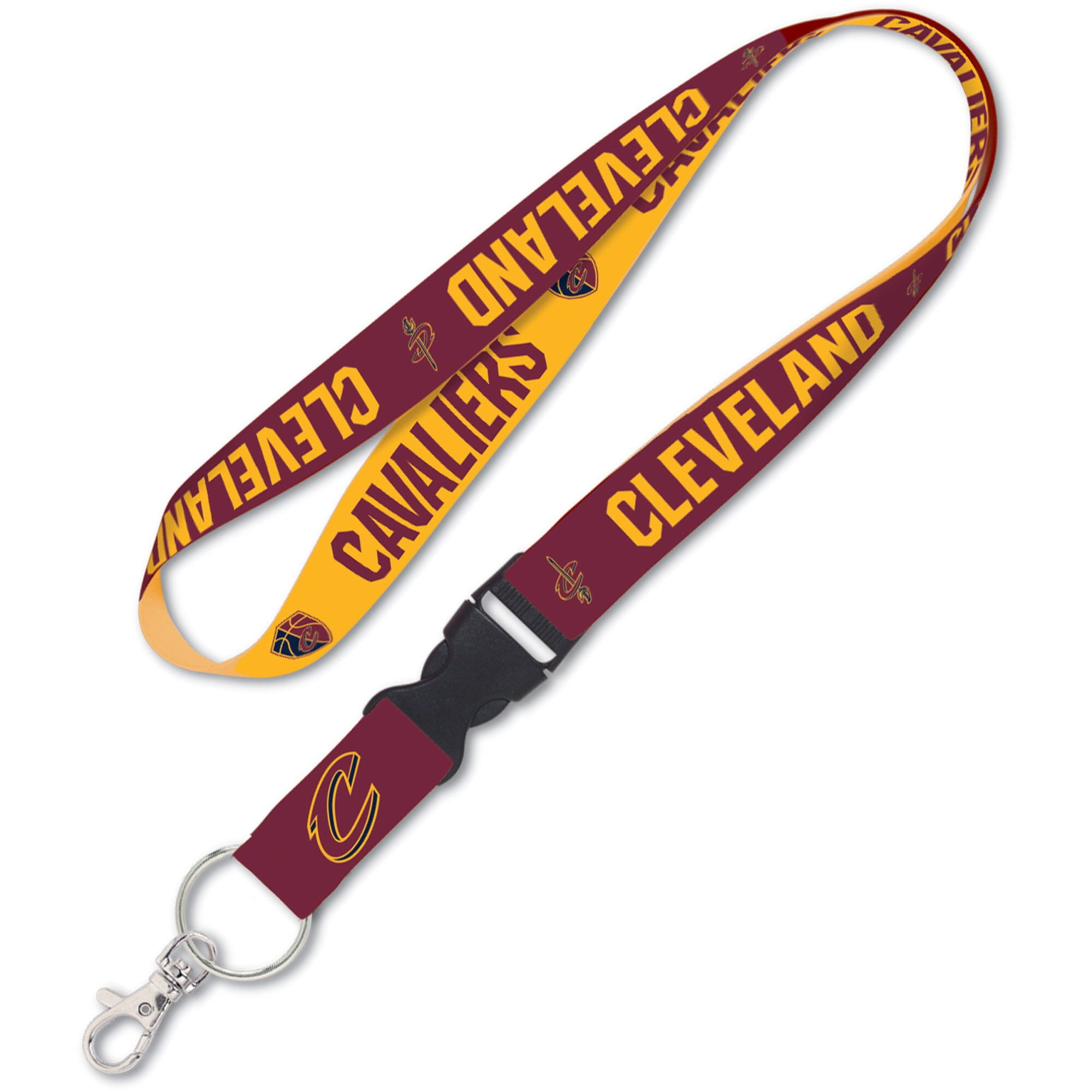NBA Cleveland Cavaliers Prime 1" Reversible Lanyard with Buckle ...