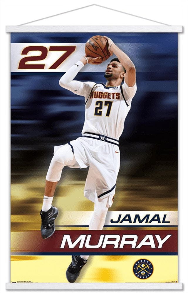 NBA Denver Nuggets - Jamal Murray 19 Wall Poster with Magnetic Frame ...