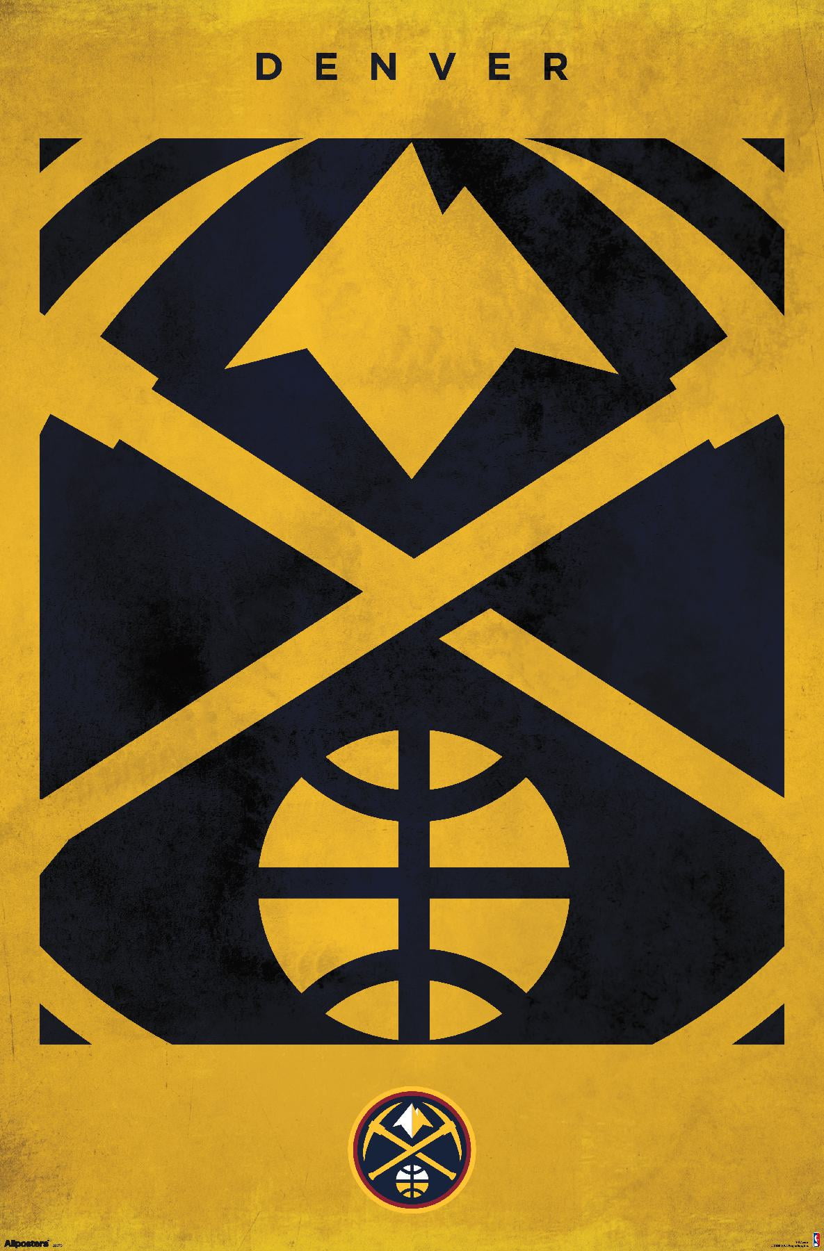 NBA Denver Nuggets - Logo 25 Wall Poster, 22.375" x 34" - Walmart.com