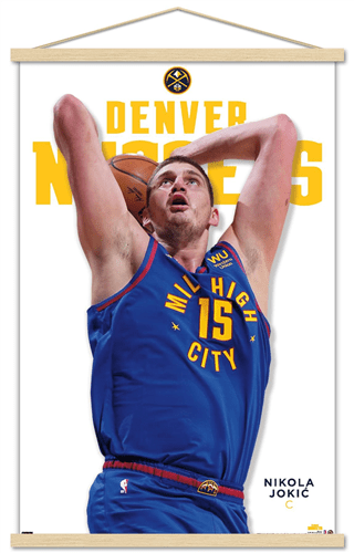NBA Denver Nuggets - Nikola Jokic Feature Series 23 Wall Poster with ...