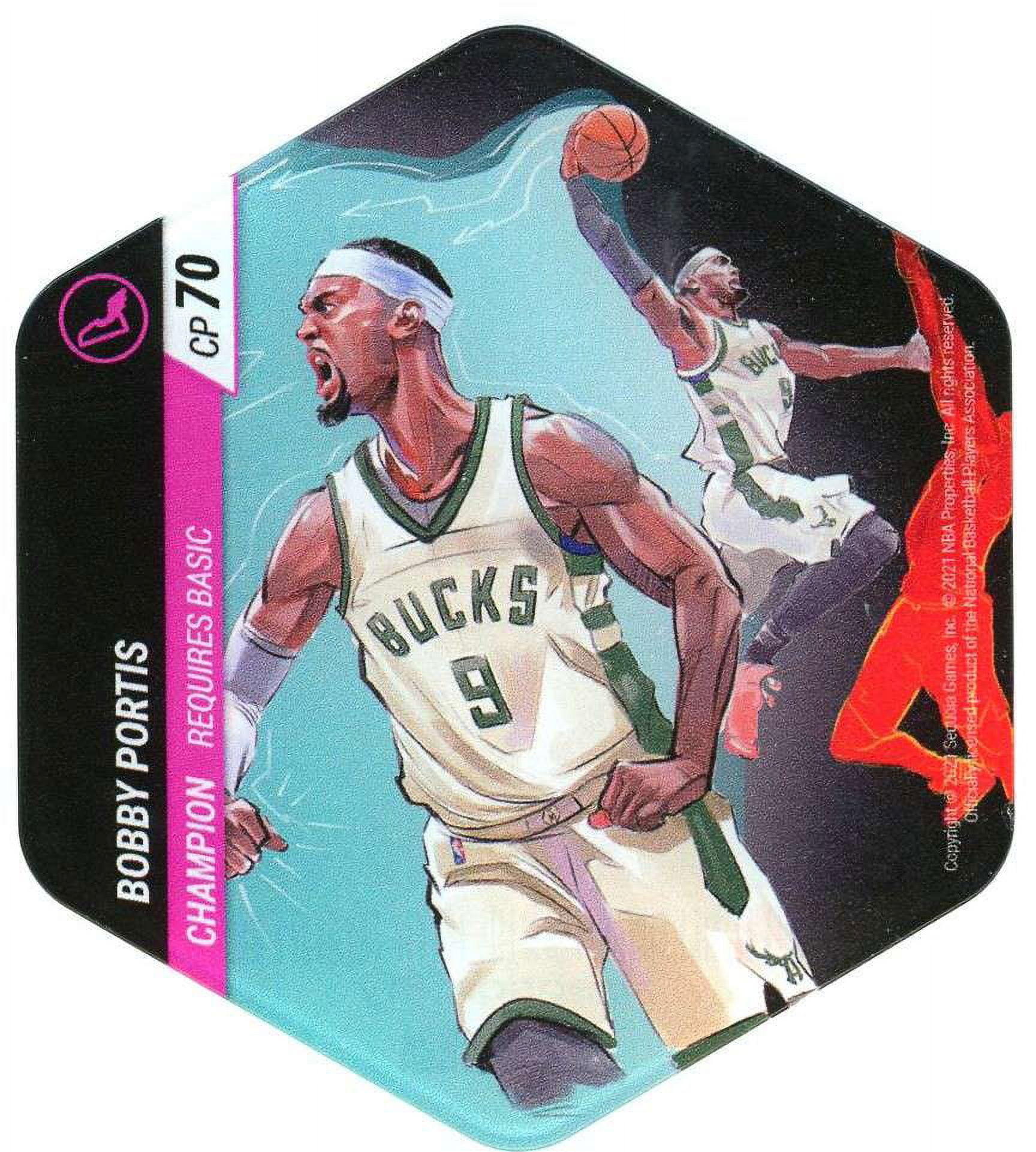 NBA FLEX 2022 Bobby Portis Champion Player Flexagon (Sequoia Games ...