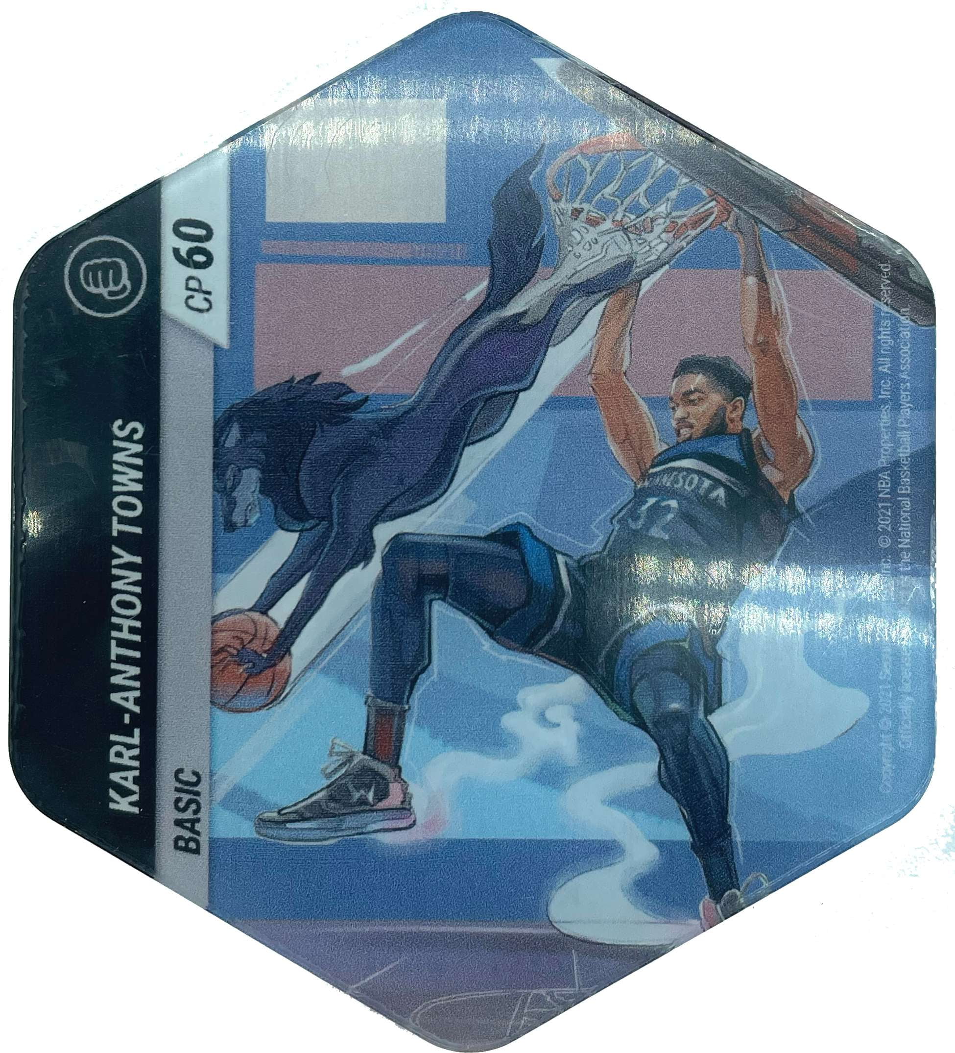 NBA FLEX Basic Karl-Anthony Towns Player Flexagon - Walmart.com