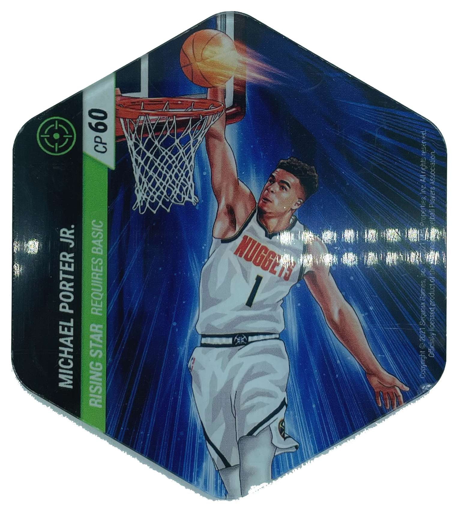 NBA FLEX Rising Star Michael Porter Jr. Player Flexagon - Walmart.com