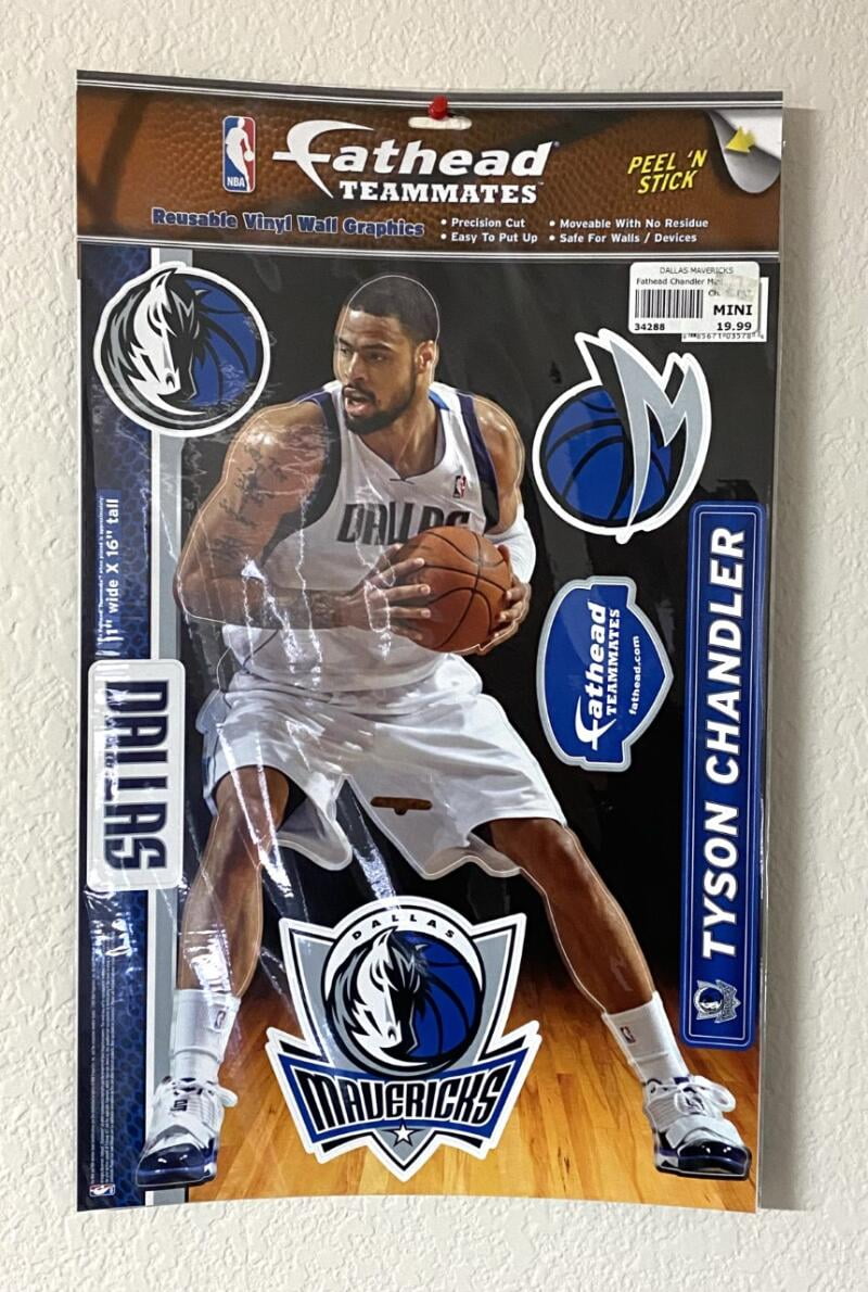 NBA Fathead Teammates Peel N Stick Dallas Mavericks 11 x 16 Tyson ...