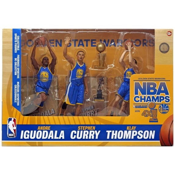 NBA Golden State Warriors 2015 Action Figure 3-Pack - Walmart.com
