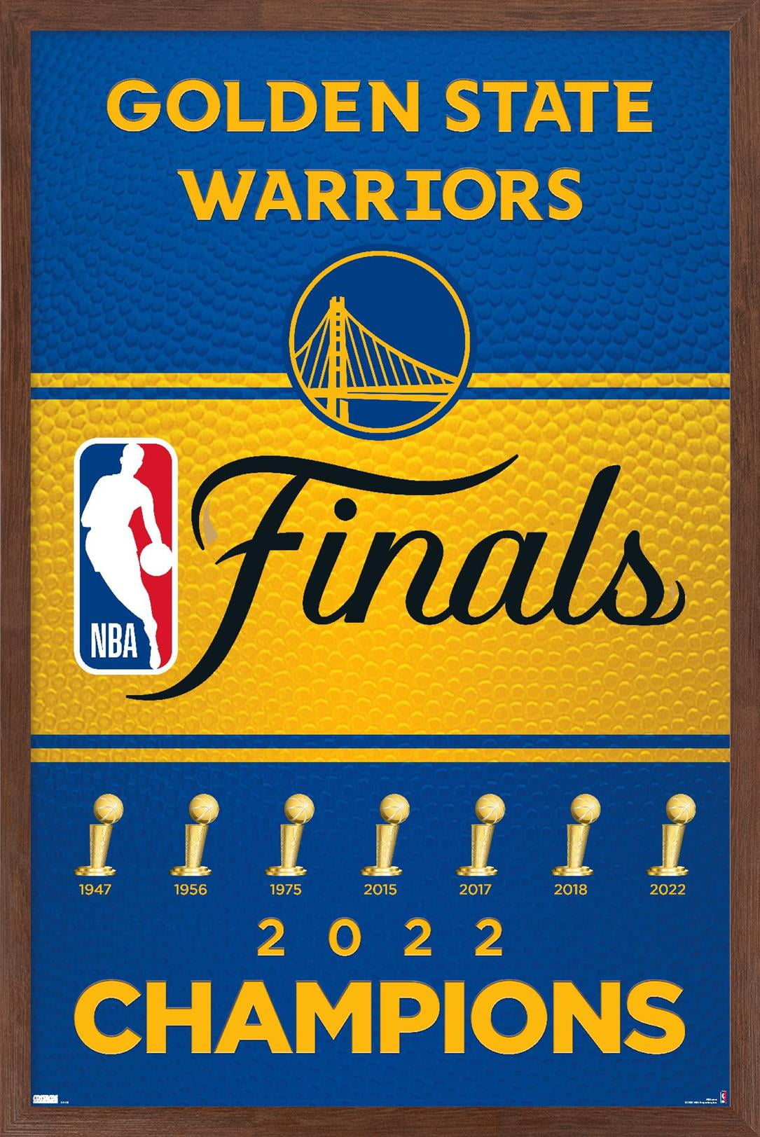 NBA Golden State Warriors - 2022 Commemorative NBA Finals Team Logo ...