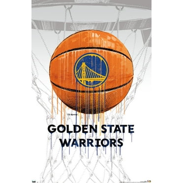 "NBA Golden State Warriors Stephen Curry Wall Poster, Glossy, 22.375 ...