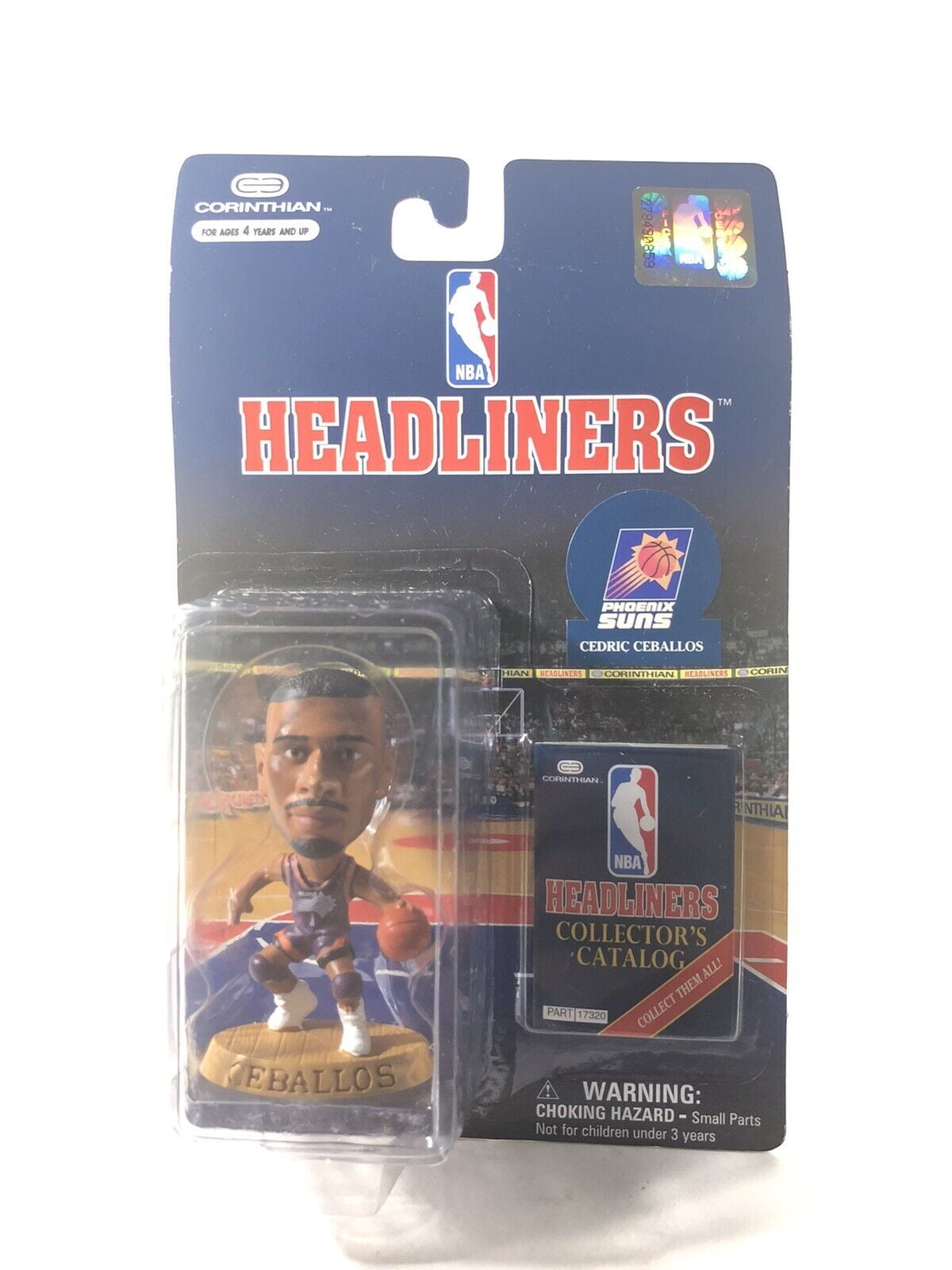 NBA Headliners 1997 Phoenix Suns Cedric Ceballos Action Figure ...