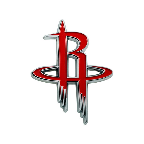 NBA Houston Rockets Color Emblem 3"x3.2" - Walmart Business Supplies