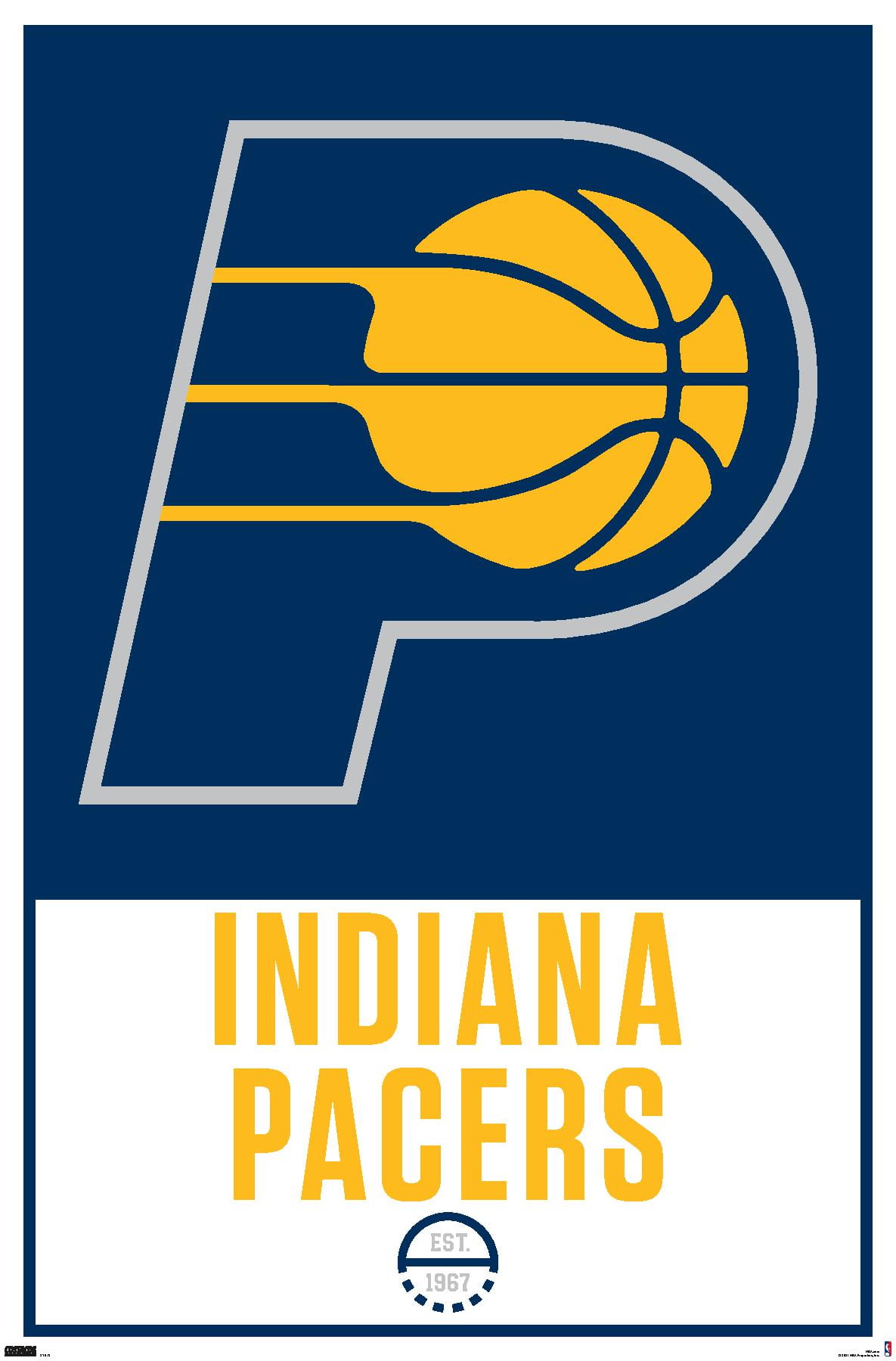 NBA Indiana Pacers - Logo 21 Wall Poster, 22.375" x 34" - Walmart.com