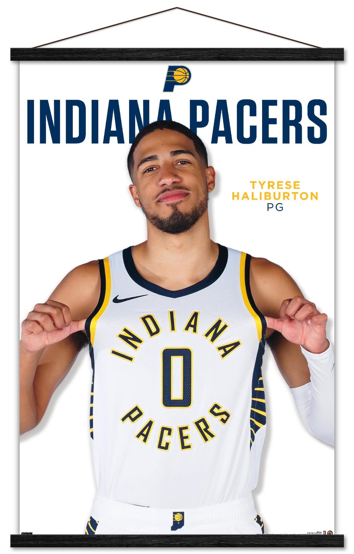 NBA Indiana Pacers - Tyrese Haliburton Feature Series 24 Wall Poster ...