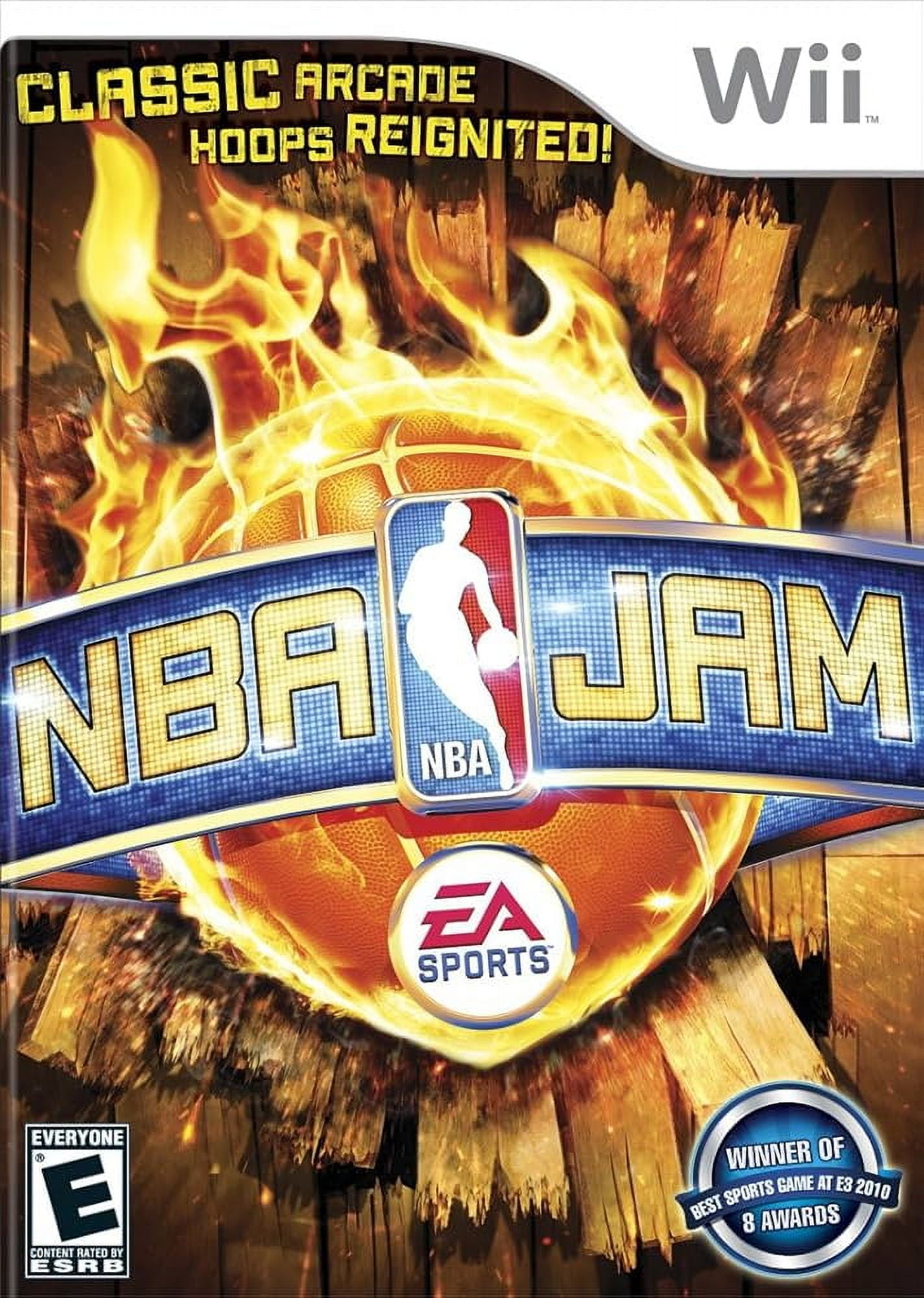 Electronic Arts, NBA Jam, Nintendo Wii Controls, Supports Solo Co-op ...