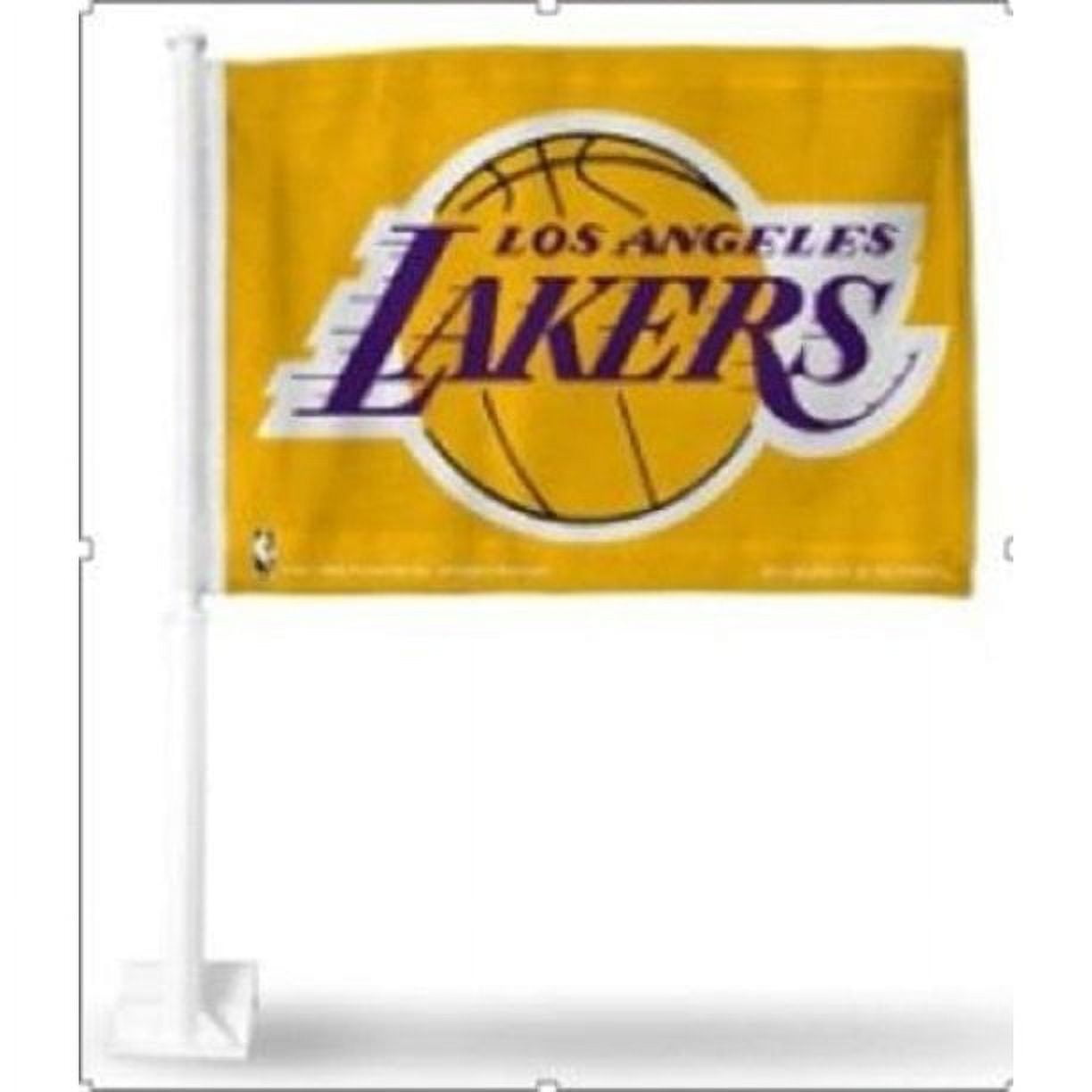 NBA (LA LAKERS) Los Angeles Banner Flag Car Flag Double Sided Flag ...