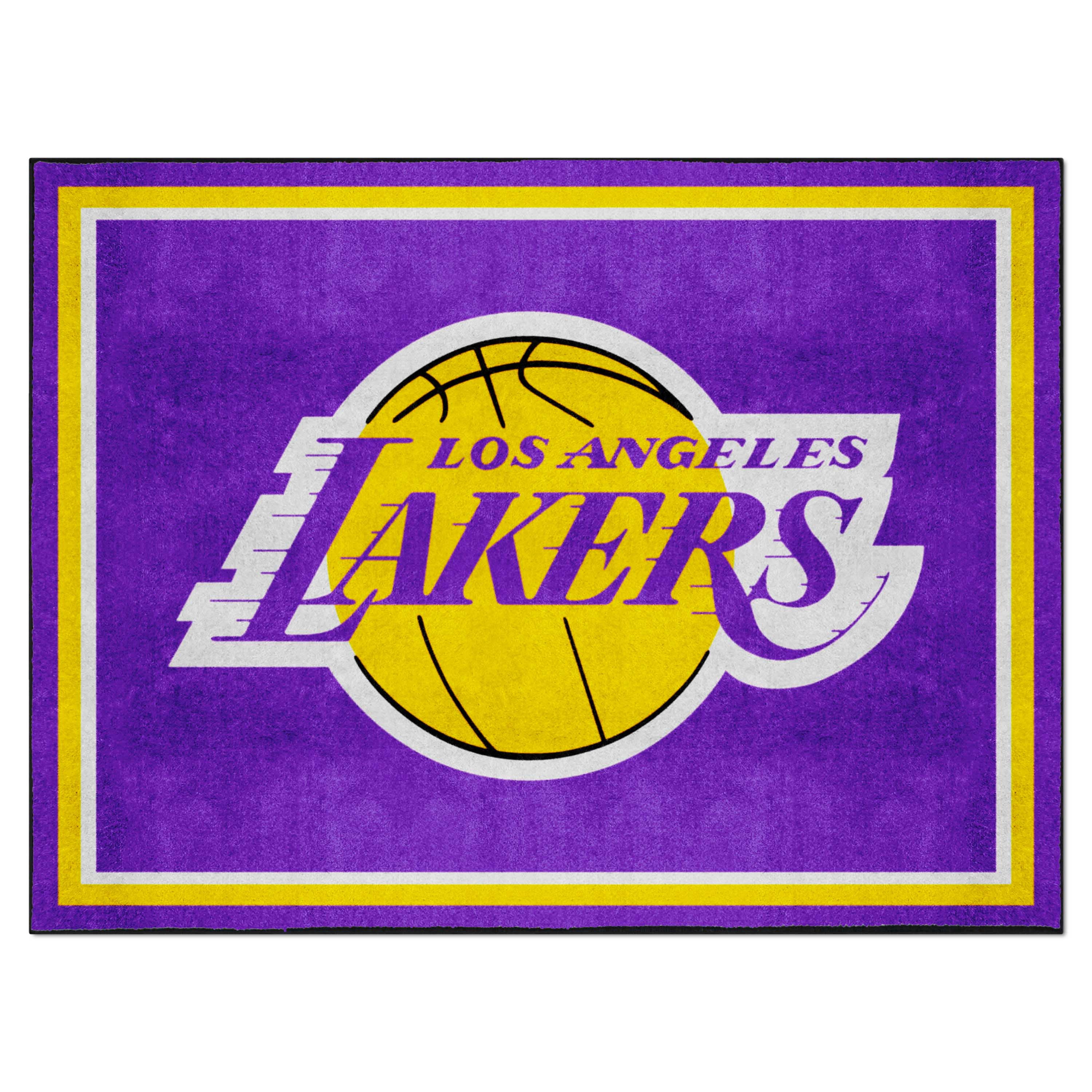 NBA - Los Angeles Lakers 8'x10' Rug - Walmart.com