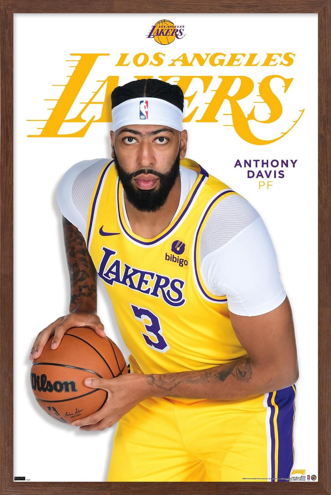NBA Los Angeles Lakers - Anthony Davis Feature Series 23 Wall Poster ...