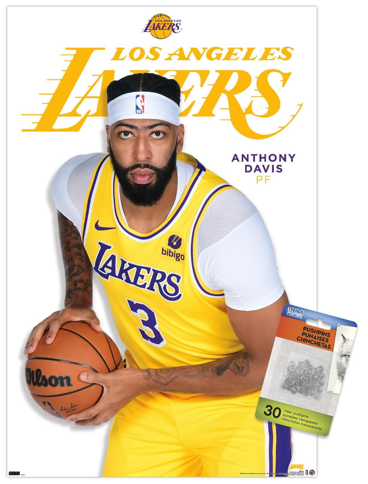 NBA Los Angeles Lakers - Anthony Davis Feature Series 23 Wall Poster ...