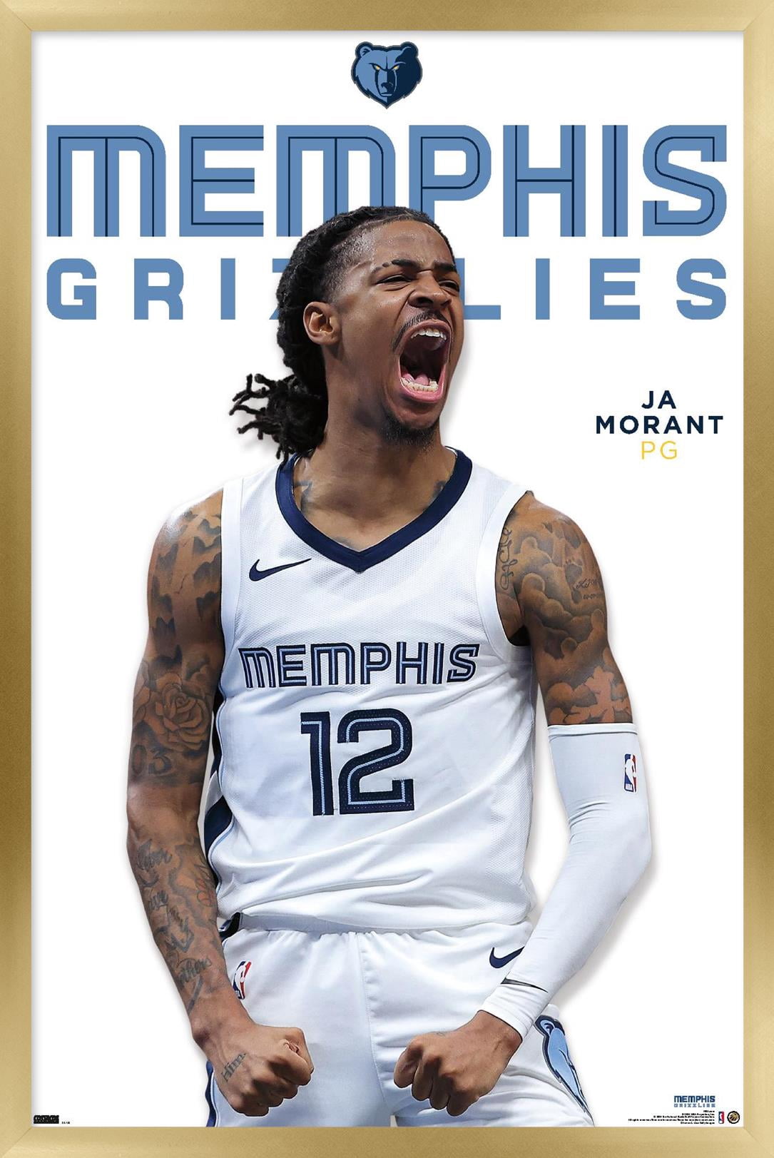 NBA Memphis Grizzlies - Ja Morant Feature Series 24 Wall Poster, 14.725 ...