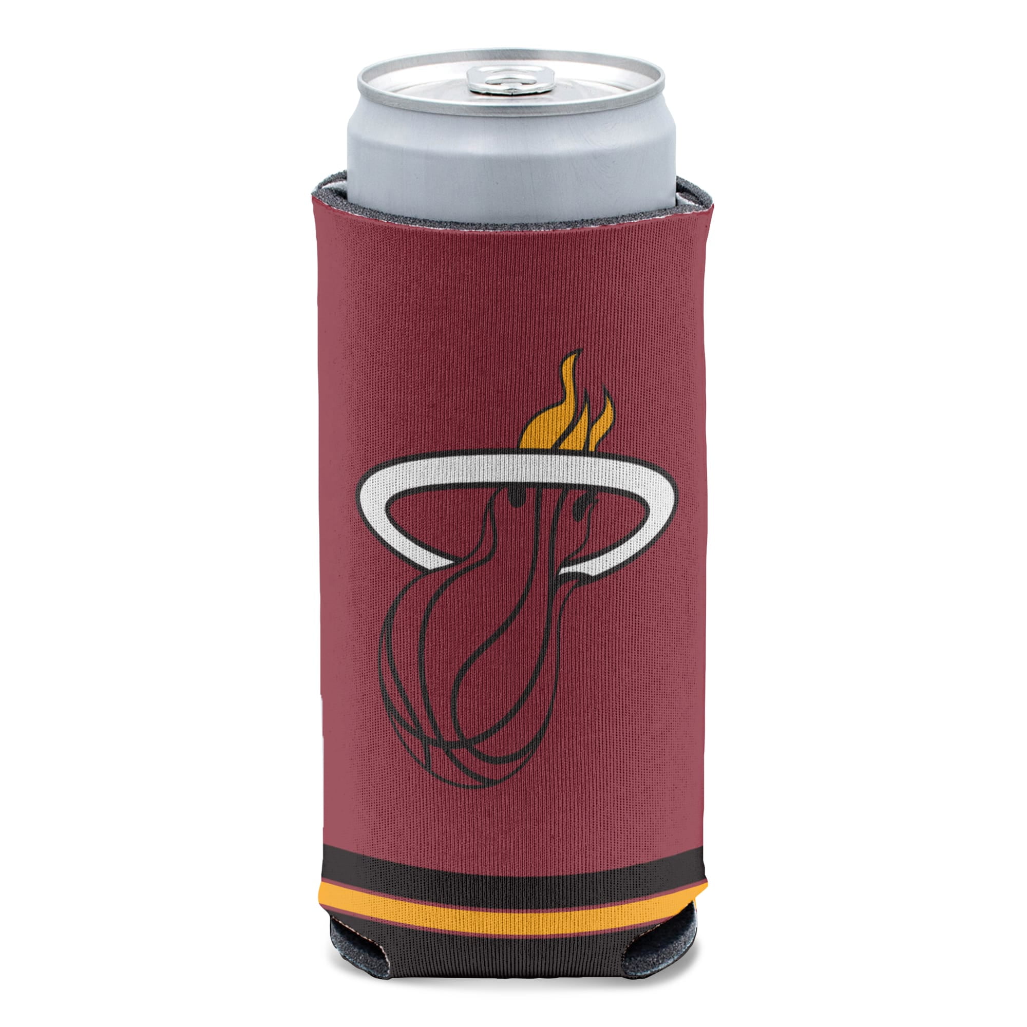 NBA Miami Heat Prime 12oz Slim Can Cooler, Collapsible - Walmart.com