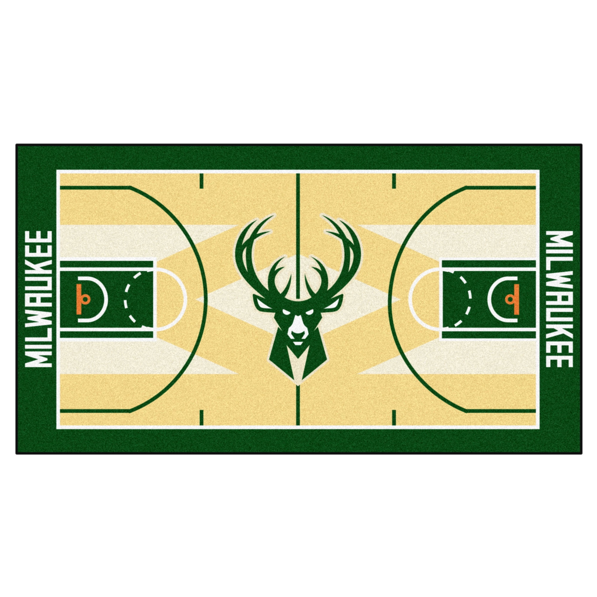 Sports Licensing Solutions Milwaukee Bucks Court Runner 54 - Walmart.com