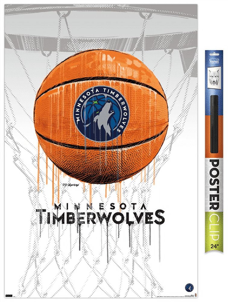 NBA Minnesota Timberwolves - Drip Basketball 21 - Walmart.com