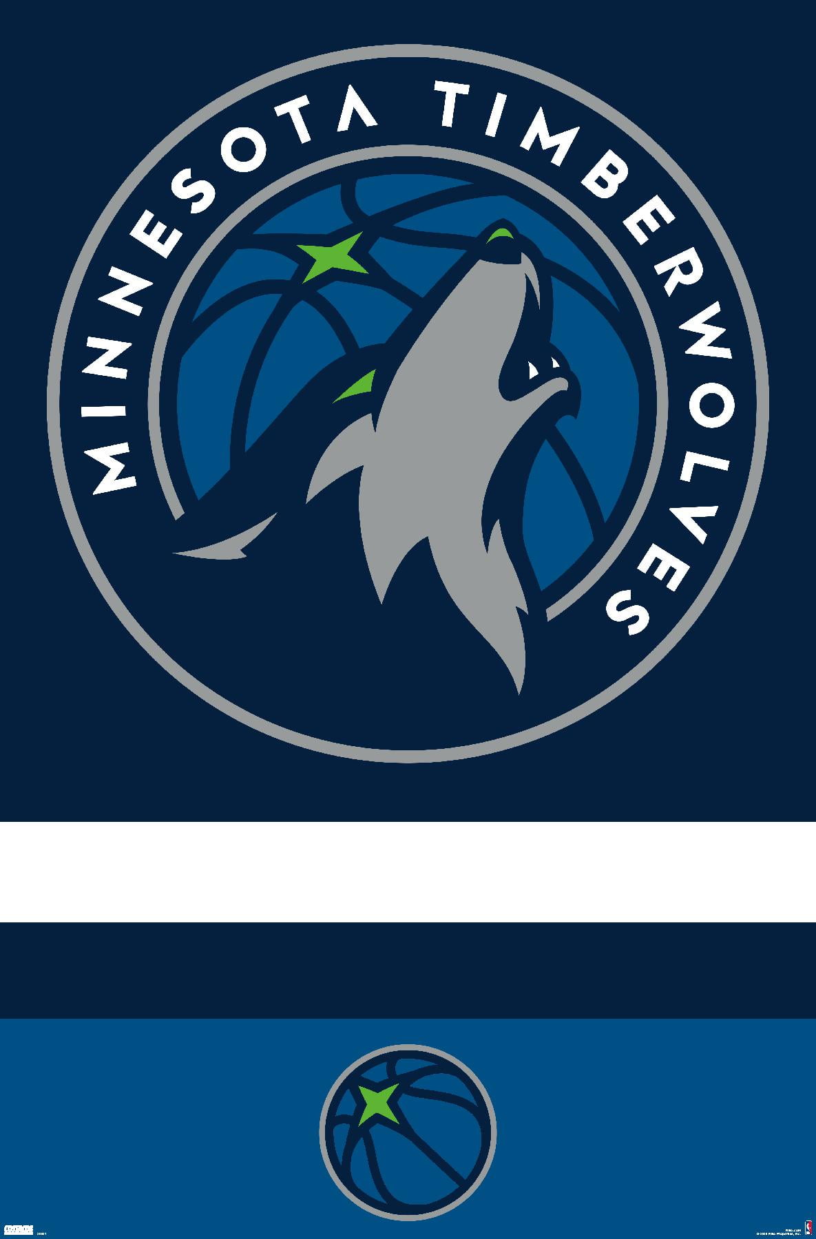 Trends International NBA Minnesota Timberwolves Logo Poster - Walmart.com