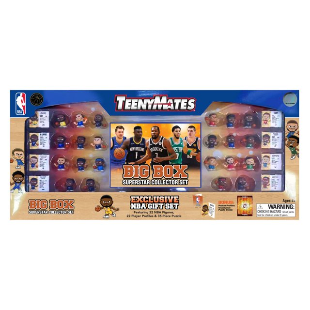 NBA TeenyMates Toy Action Figures Collectors Set - Walmart.com