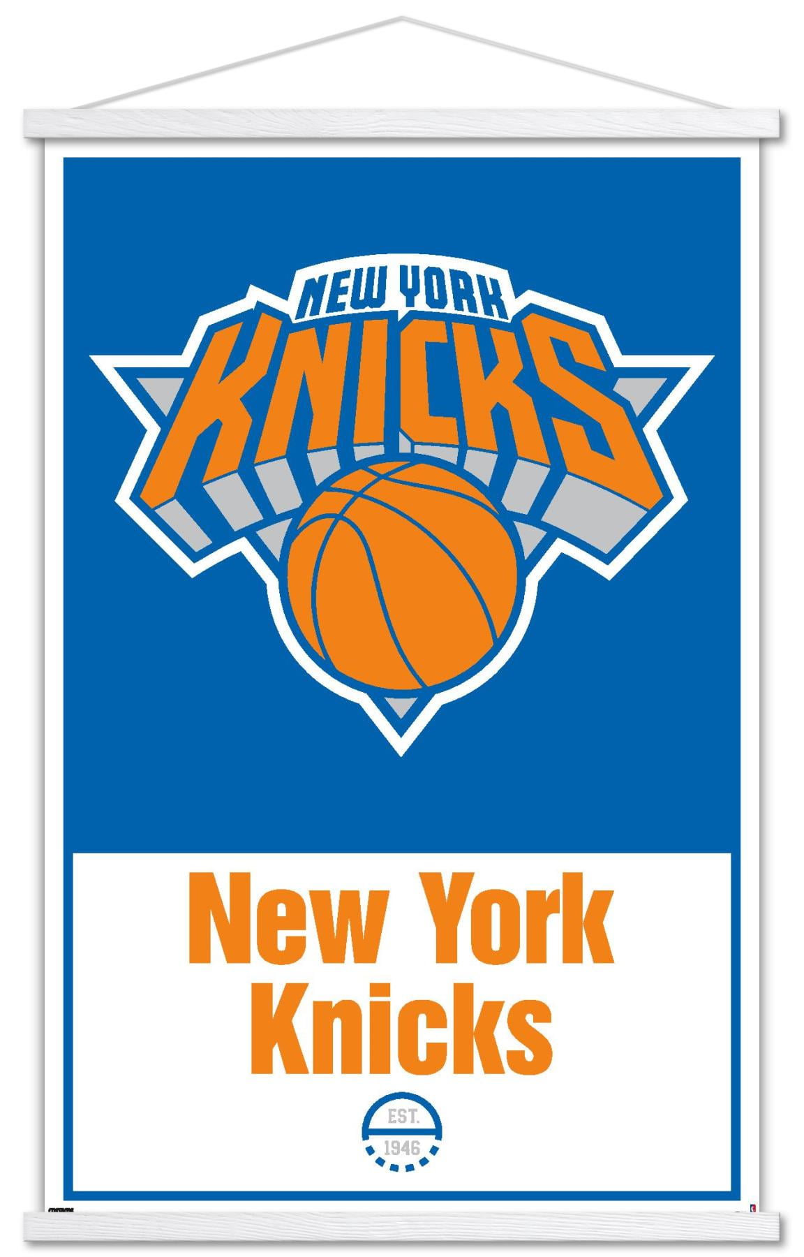 NBA New York Knicks - Logo 21 Wall Poster with Magnetic Frame, 22.375 ...