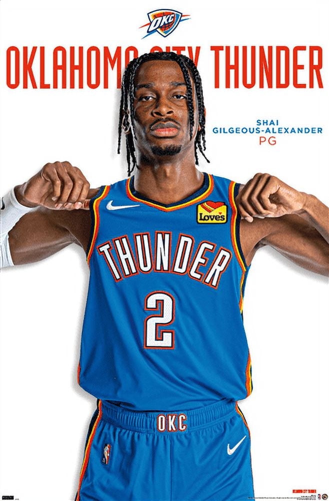 NBA Oklahoma City Thunder - Shai Gilgeous-Alexander Feature Series 23 ...