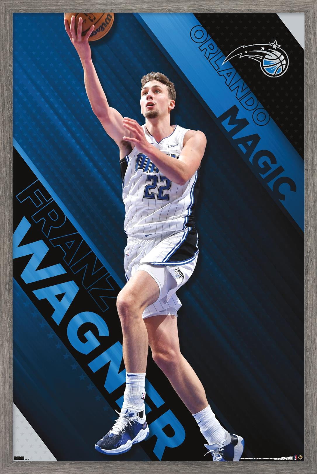 NBA Orlando Magic - Franz Wagner 23 Wall Poster, 14.725" x 22.375 ...