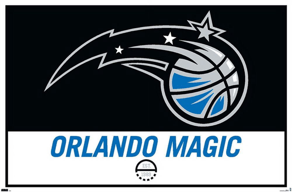 NBA Orlando Magic - Logo 21 Wall Poster, 14.725" x 22.375" - Walmart.com