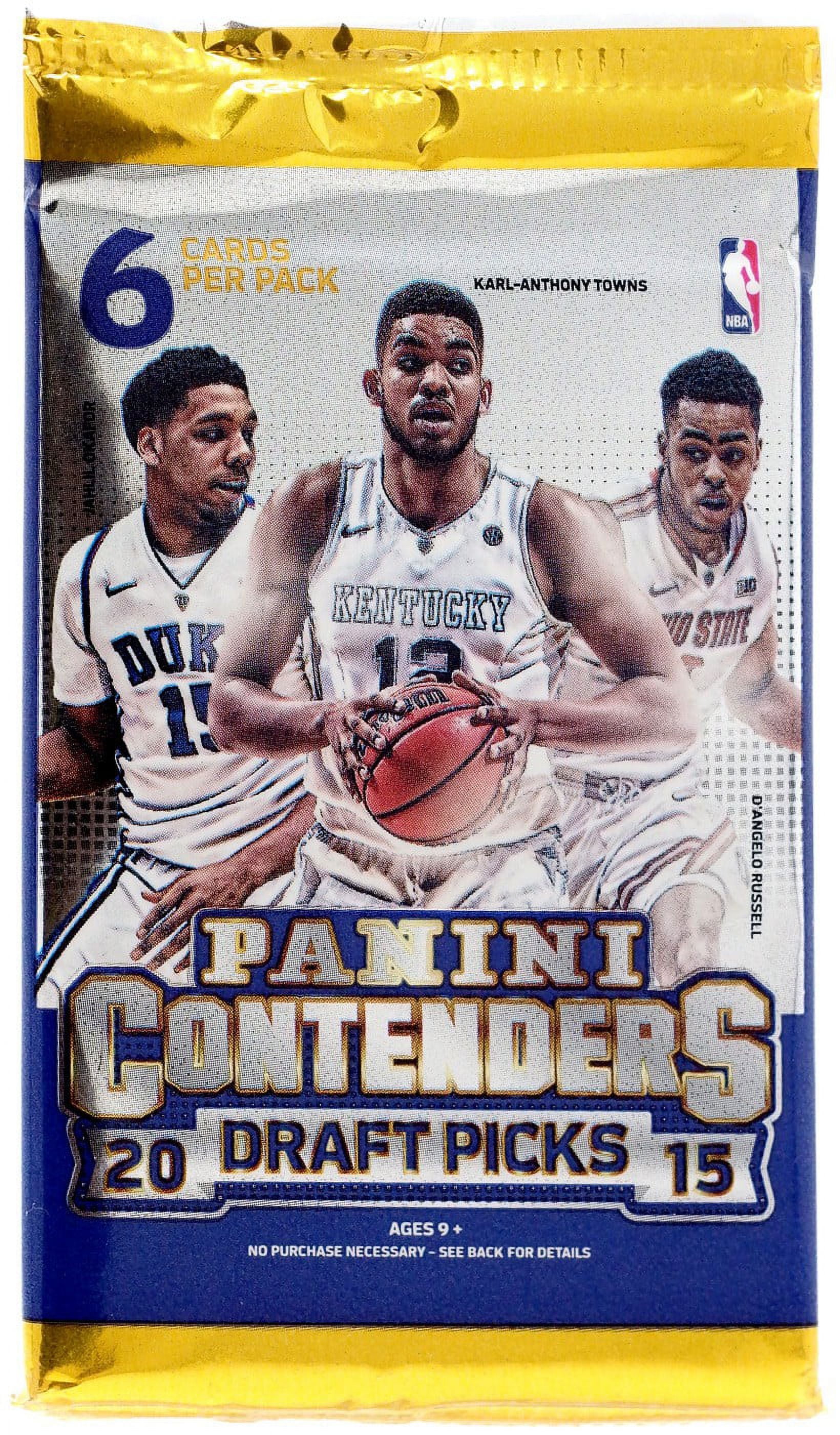 NBA Panini 2015 Contenders Draft Picks Basketball Trading Card BLASTER ...