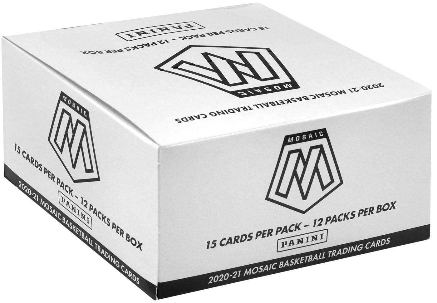 Panini NBA 2020-21 Prizm Mosaic Basketball Trading Card CELLO Box, 12 ...