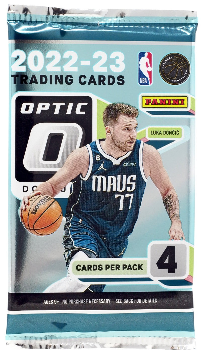 NBA Panini 2022-23 Donruss Optic Basketball Trading Card RETAIL Pack (4 ...