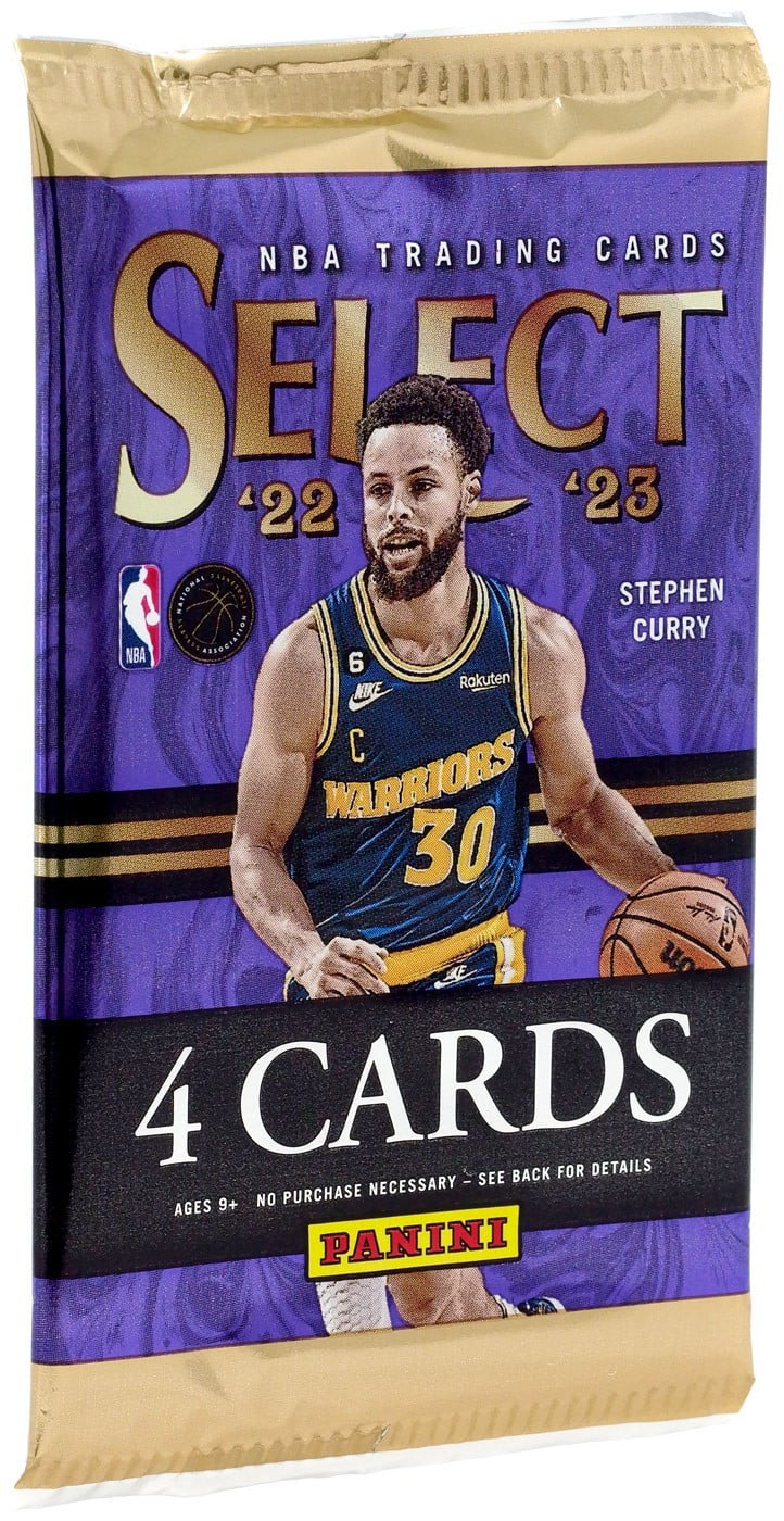 NBA Panini 2023 Select Basketball Trading Card BLASTER Pack (4 Cards ...