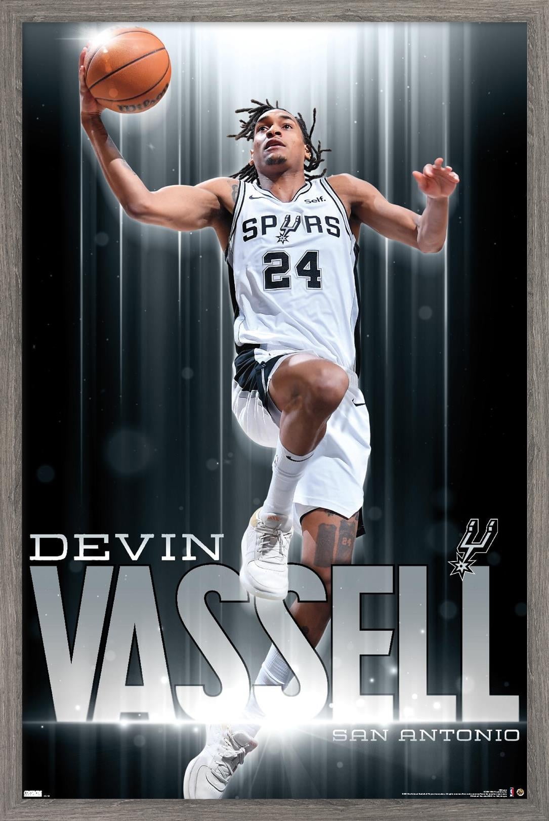 NBA Philadelphia 76ers - Tyrese Maxey 24 Wall Poster, 14.725" x 22.375 ...