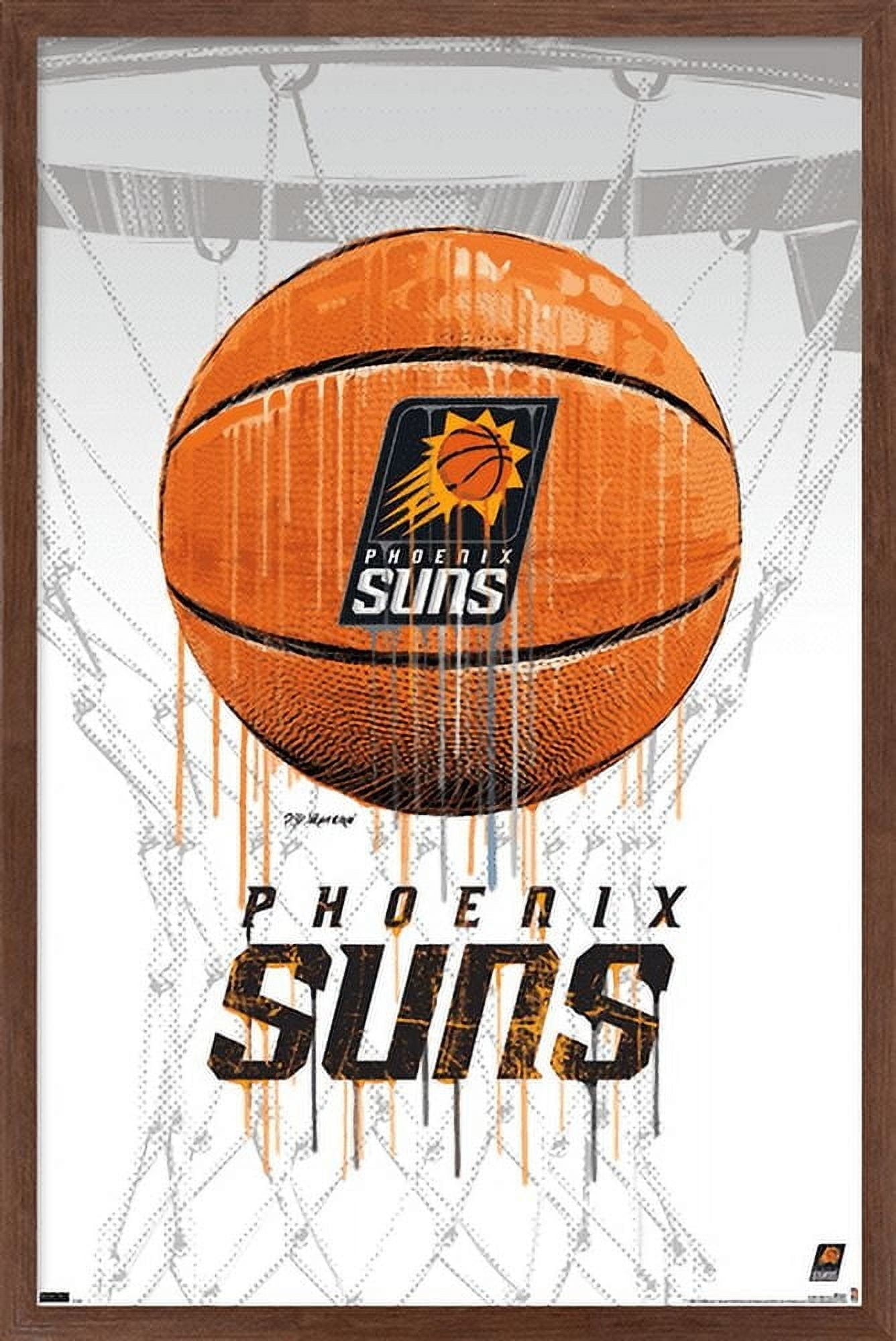 NBA Phoenix Suns - Drip Basketball 21 Wall Poster, 22.375" x 34 ...