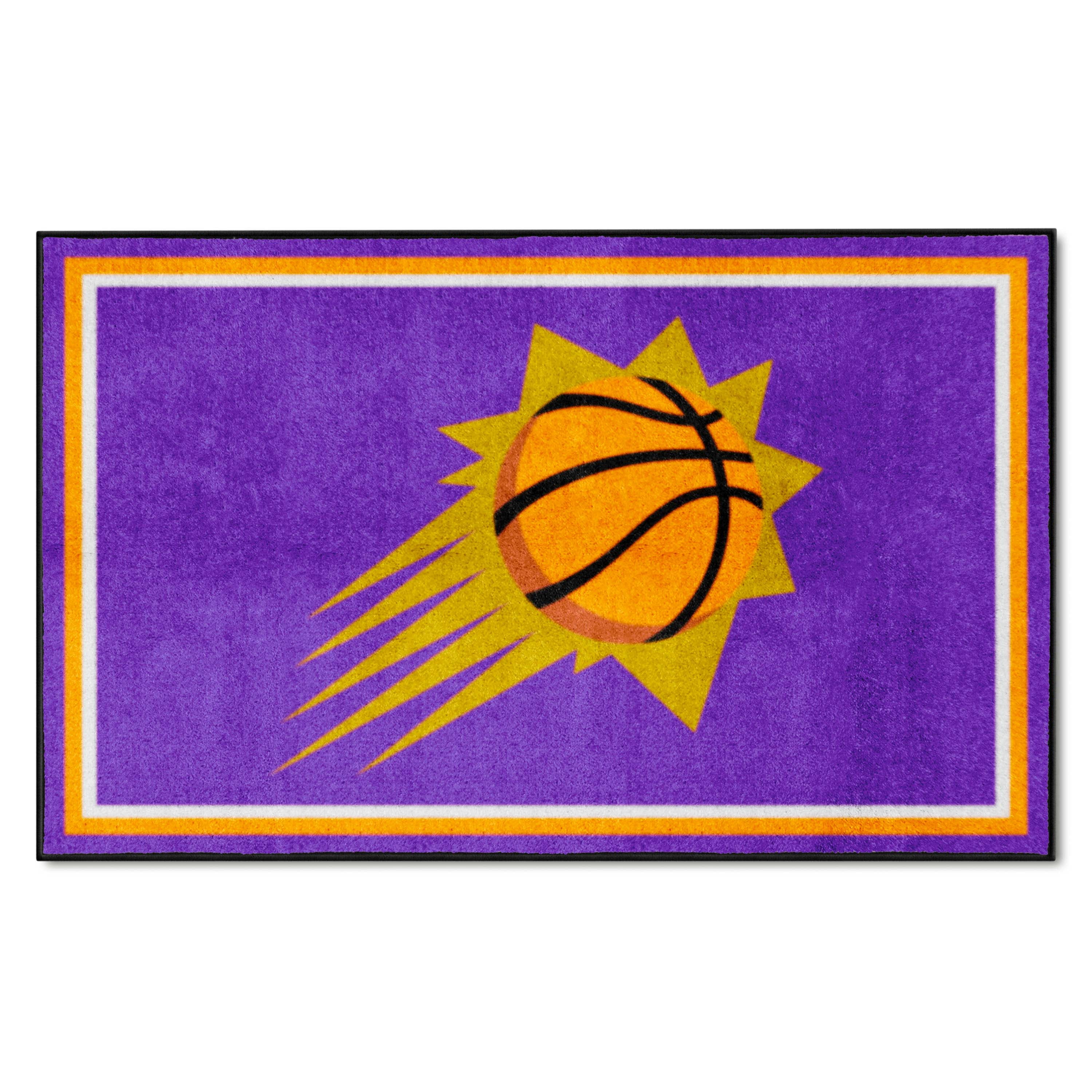Free Shipping! Fanmats NBA Phoenix Suns 4'x6' Nylon Carpet Rug with ...