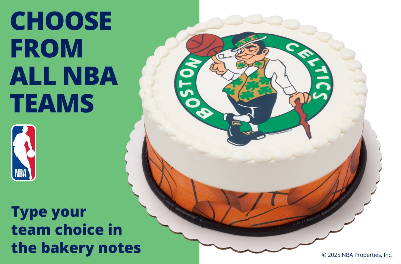 NBA Round Cake - Walmart.com