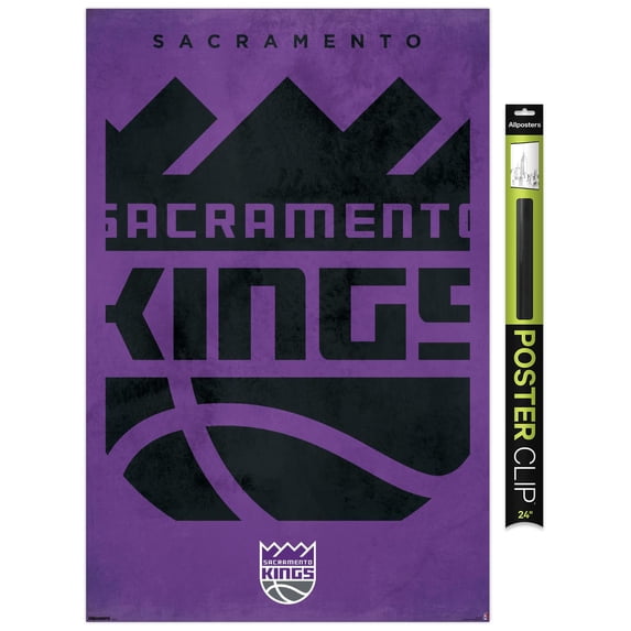 NBA Sacramento Kings - Logo 25 Wall Poster, 22.375" x 34" - Walmart.com