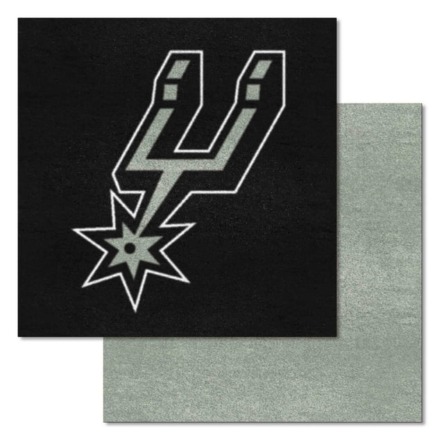NBA - San Antonio Spurs 18"x18" Carpet Tiles - Walmart.com