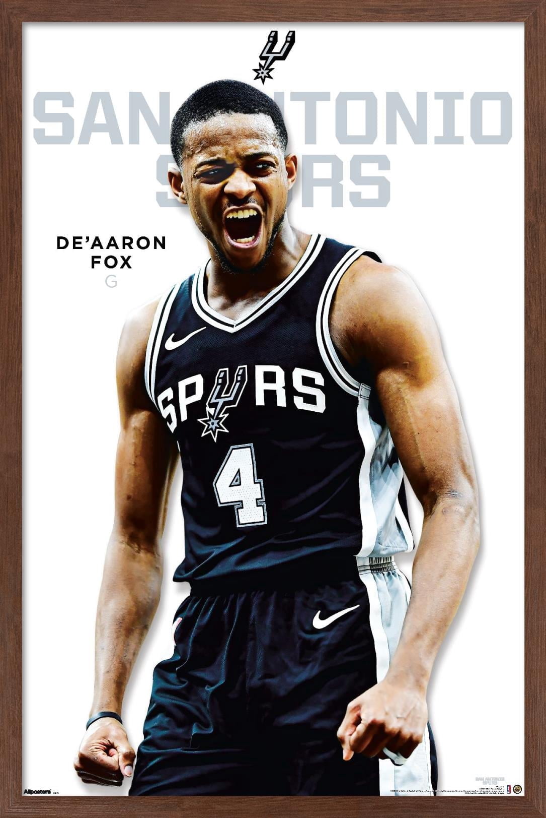 NBA San Antonio Spurs - De'Aaron Fox Feature Series 25 Wall Poster, 14. ...